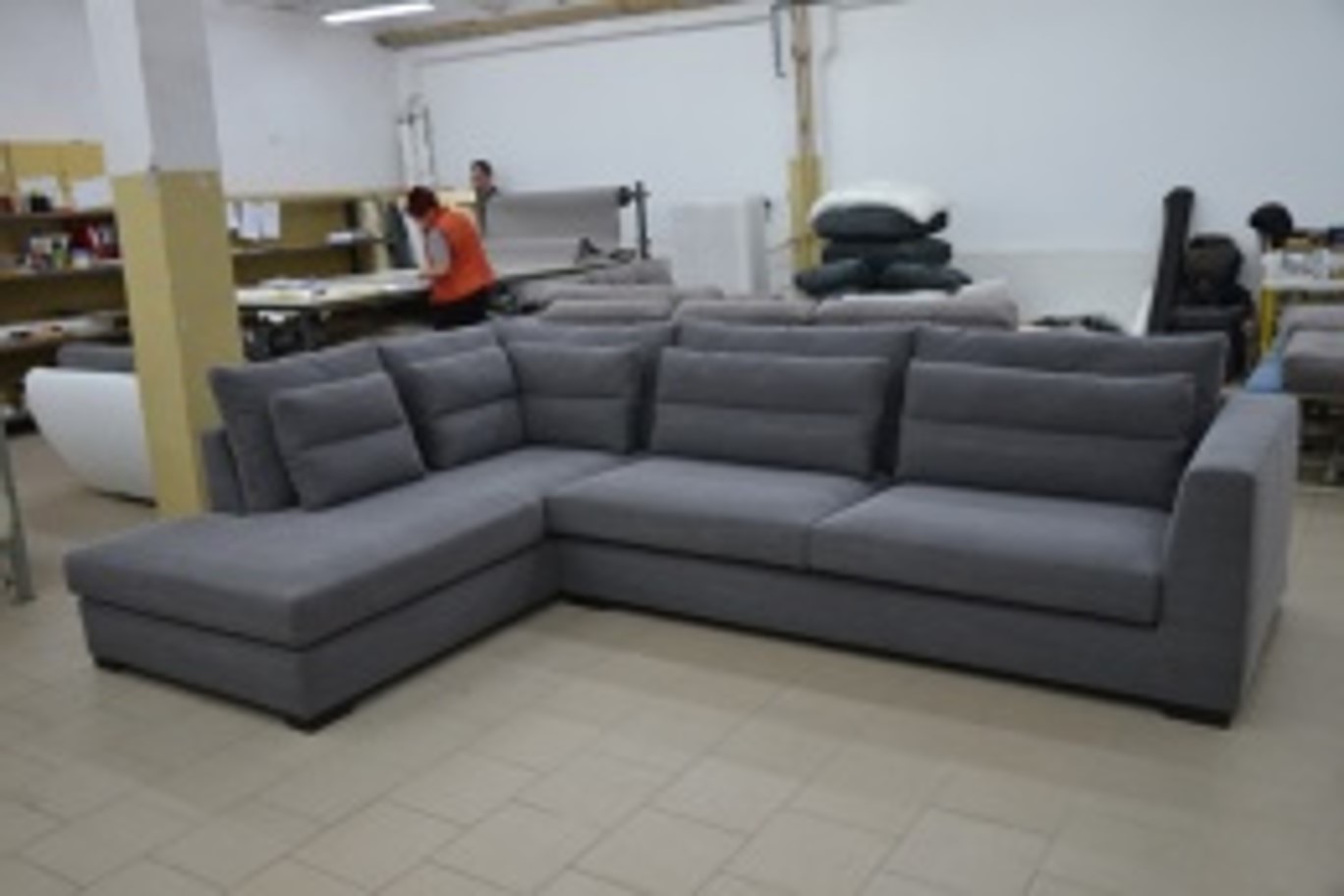 L-Form Ecksofas - L-Form Ecksofas - Sofa Fabrikverkauf